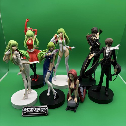 Code Geass Lelouch of the Rebellion EXQ Figure Lot 7 Banpresto CC ...