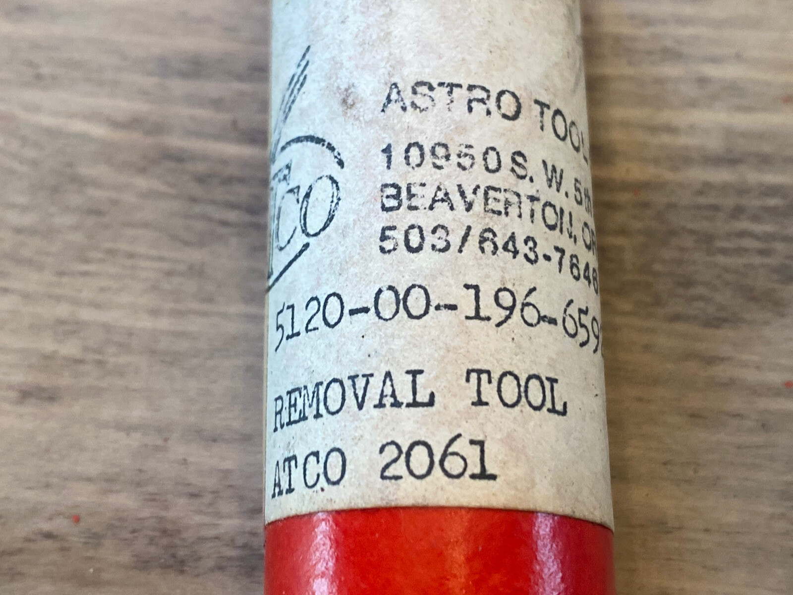 12104 Astro ATCL2061 ATCL RTCO ATCO 2061 Electrical Removal Tool 2500 ...