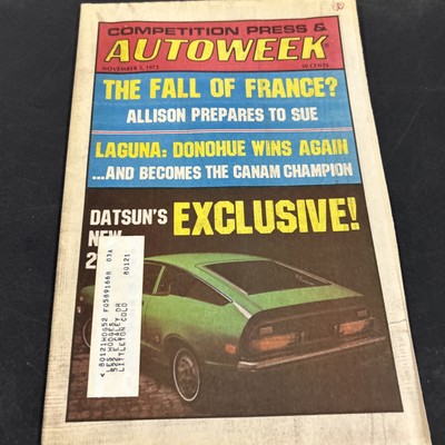 Competition Press and Autoweek November 3, 1973 Datsun's New 210 | eBay