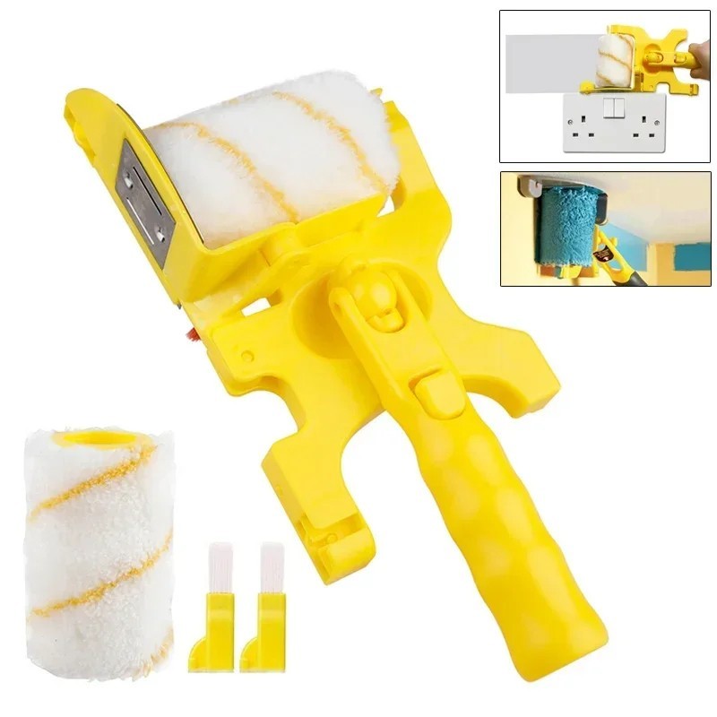 Clean-Cut Paint Edger Roller Brush Safe Tool for Home Room Wall Ceiling ...