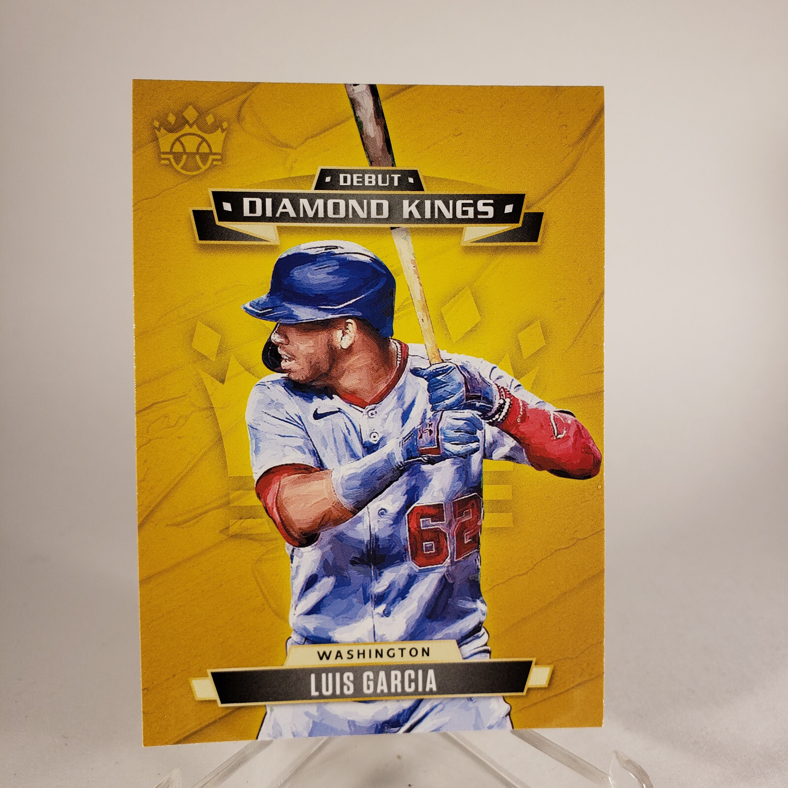 2021 Diamond Kings Debut Diamond Kings Luis Garcia RC #DDK-WN Nationals ...