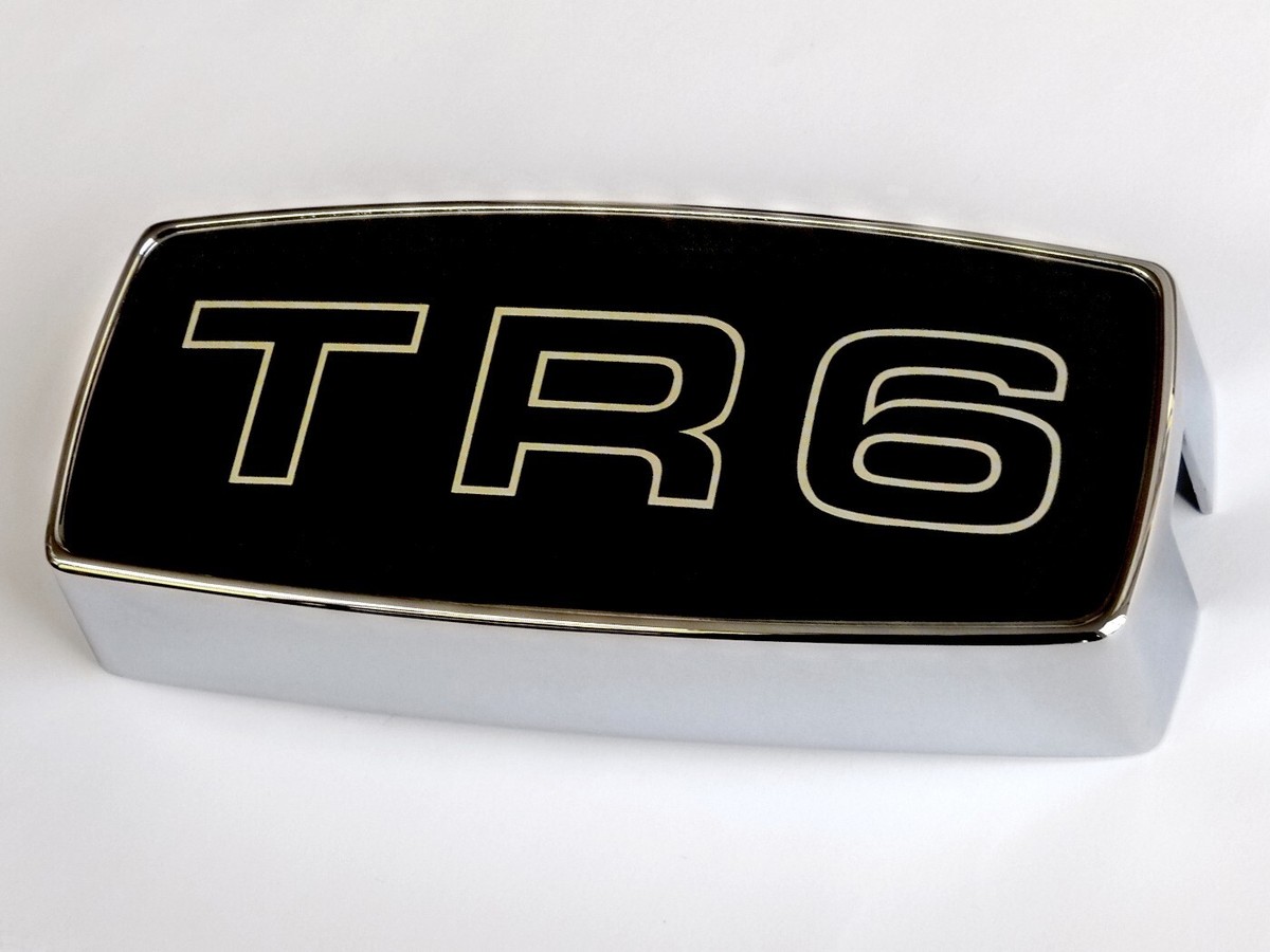Tr6 Logo Triumph TR6 Sports Car Garage Sign Wall Art Graphic Sticker
