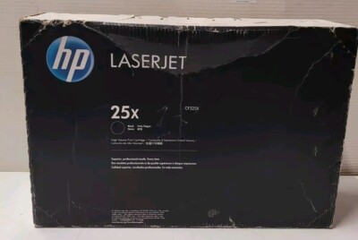 HP LaserJet 25X High Volume Print Cartridge - Black 886112762773 | eBay