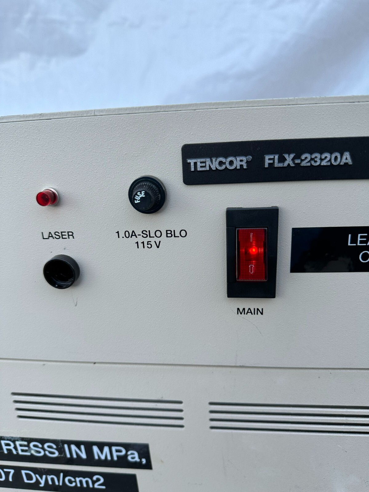 TENCOR FLX2320A thin film stress measurement system | eBay