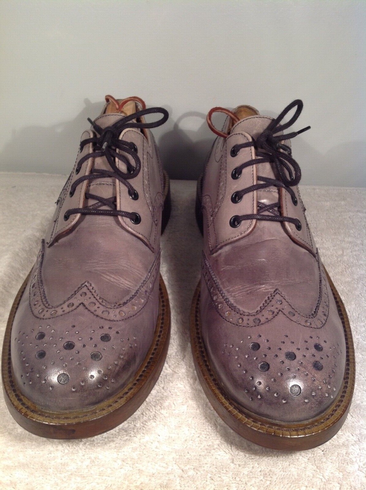 Aldo Mr. "B's" gray wingtip broge sole oxfords US Mens sz 11 -11.5 /EUR ...