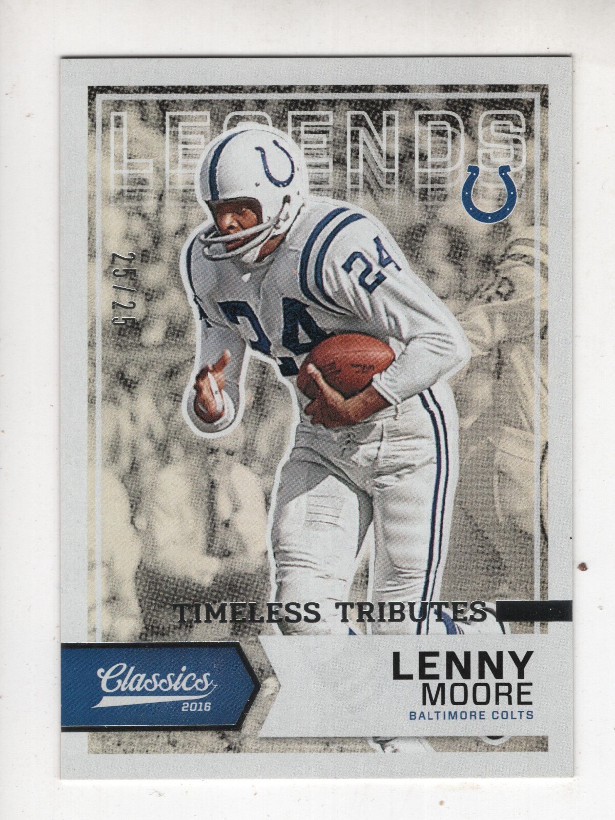 2016 Panini Classics - Legends Timeless Tributes Silver #159 Lenny ...