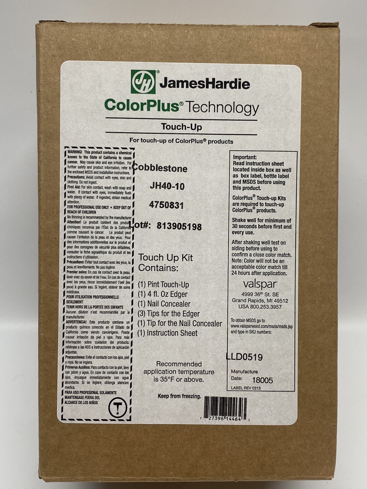 James Hardie ColorPlus Technology Touch-Up Cobblestone JH40-10 | eBay