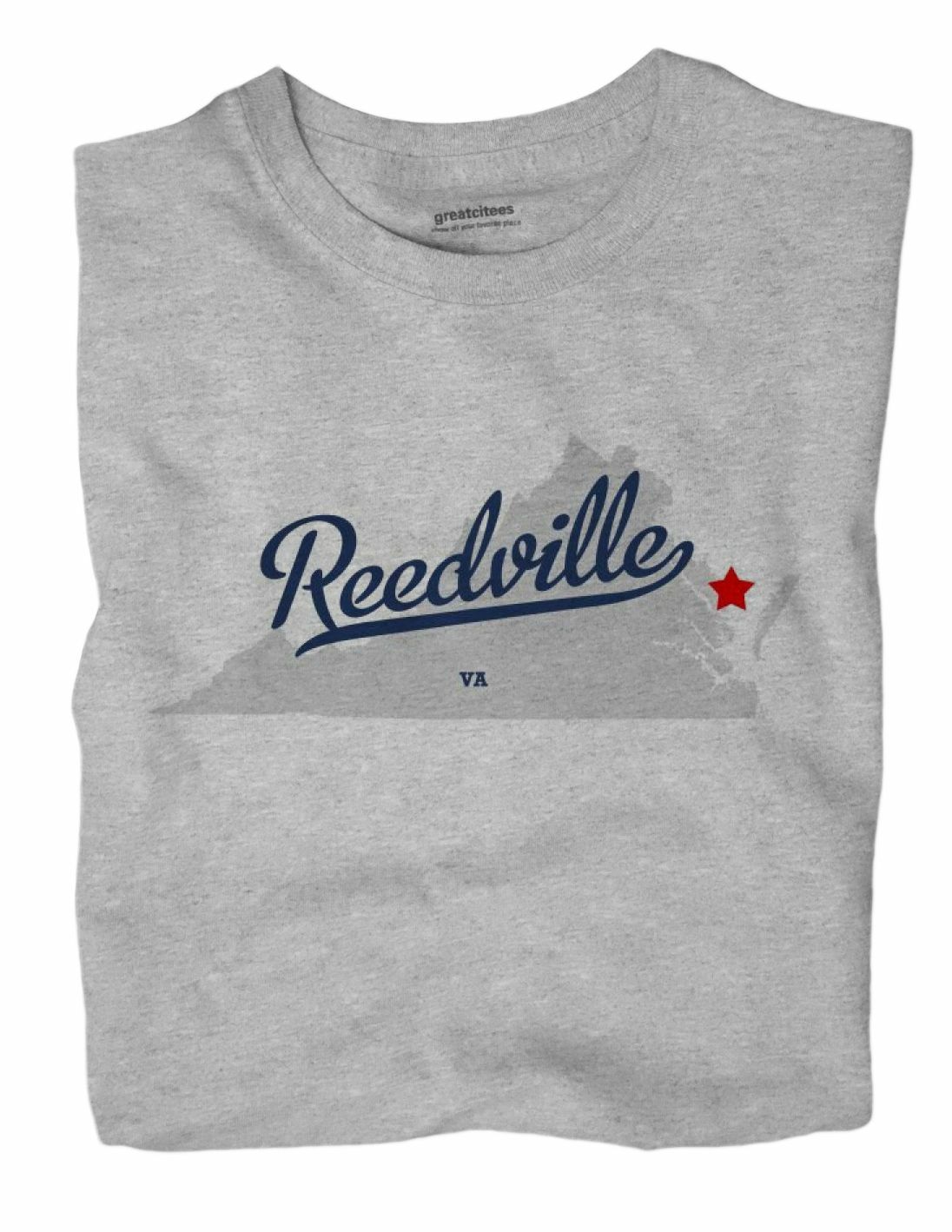 Reedville Virginia VA T-Shirt MAP | eBay