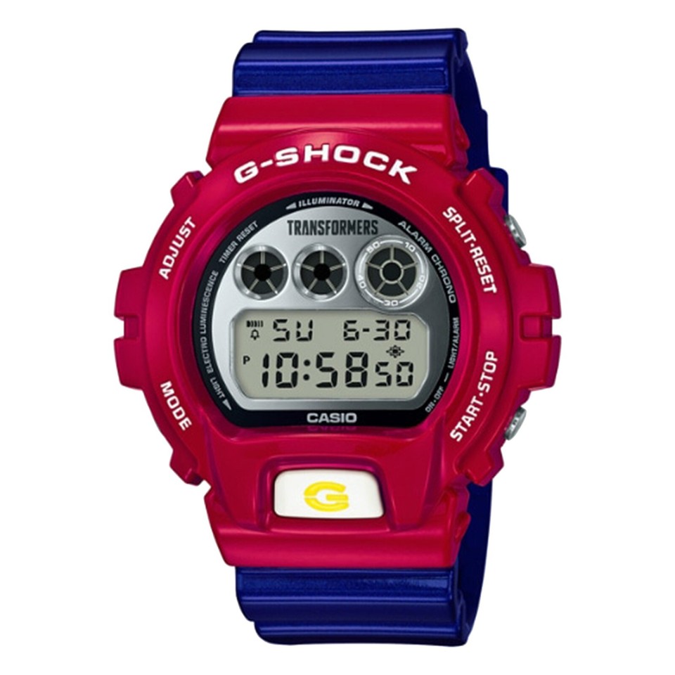 G-SHOCK TRANSFORMERS 35th MASTER OPTIMUS PRIME RESONANT MODE Watch ...
