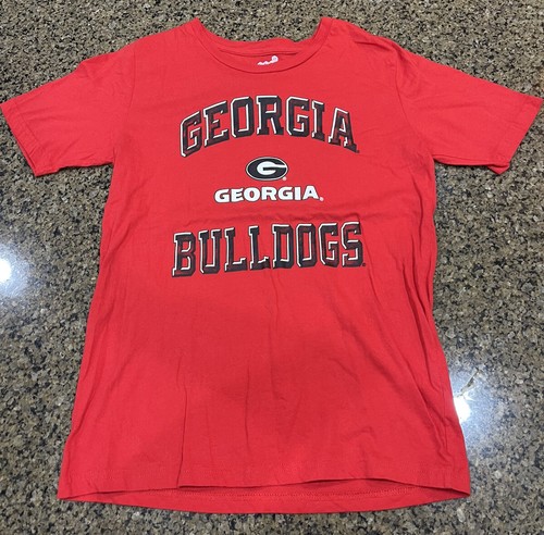 Gen2 Georgia Bulldogs Football Large Red T Shirt | eBay