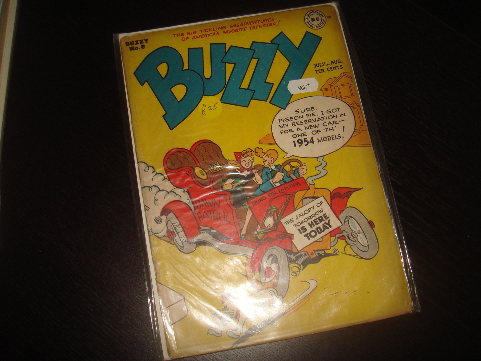 BUZZY #8 - Teen Humour Golden Age DC Comics 1946 VG+ | eBay