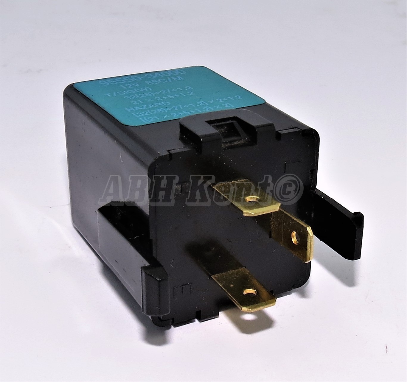 653-Kia Hyundai (90-15) 3-Pin Turn Signal (Flasher) Relay 95550-34000 ...