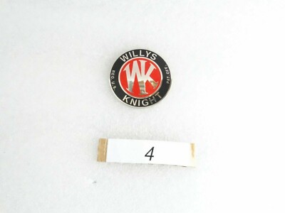 Vintage Willys Knight WK (Small) Radiator Badge / Emblem (Replica) | eBay
