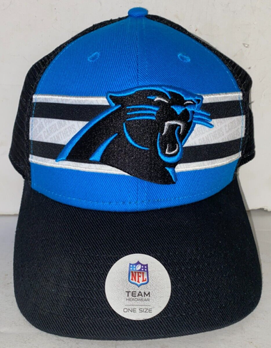 Carolina Panthers Baseball Cap NFL Team Apparel Hat Adjustable Strap ...