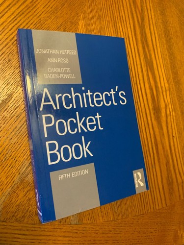 Routledge Pocket Bks.: Architect's Pocket Book by Jonathan Hetreed ...