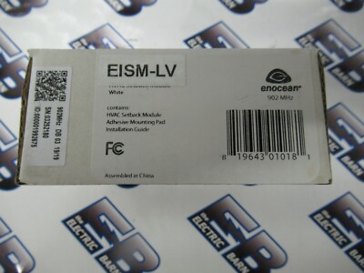 ENOCEAN EISM-LV, HVAC SET BACK MODULE, WHITE -NEW | eBay