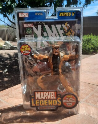 2003 Marvel Legends Series 5 SABRETOOTH Action Figure X-Men ToyBiz ...