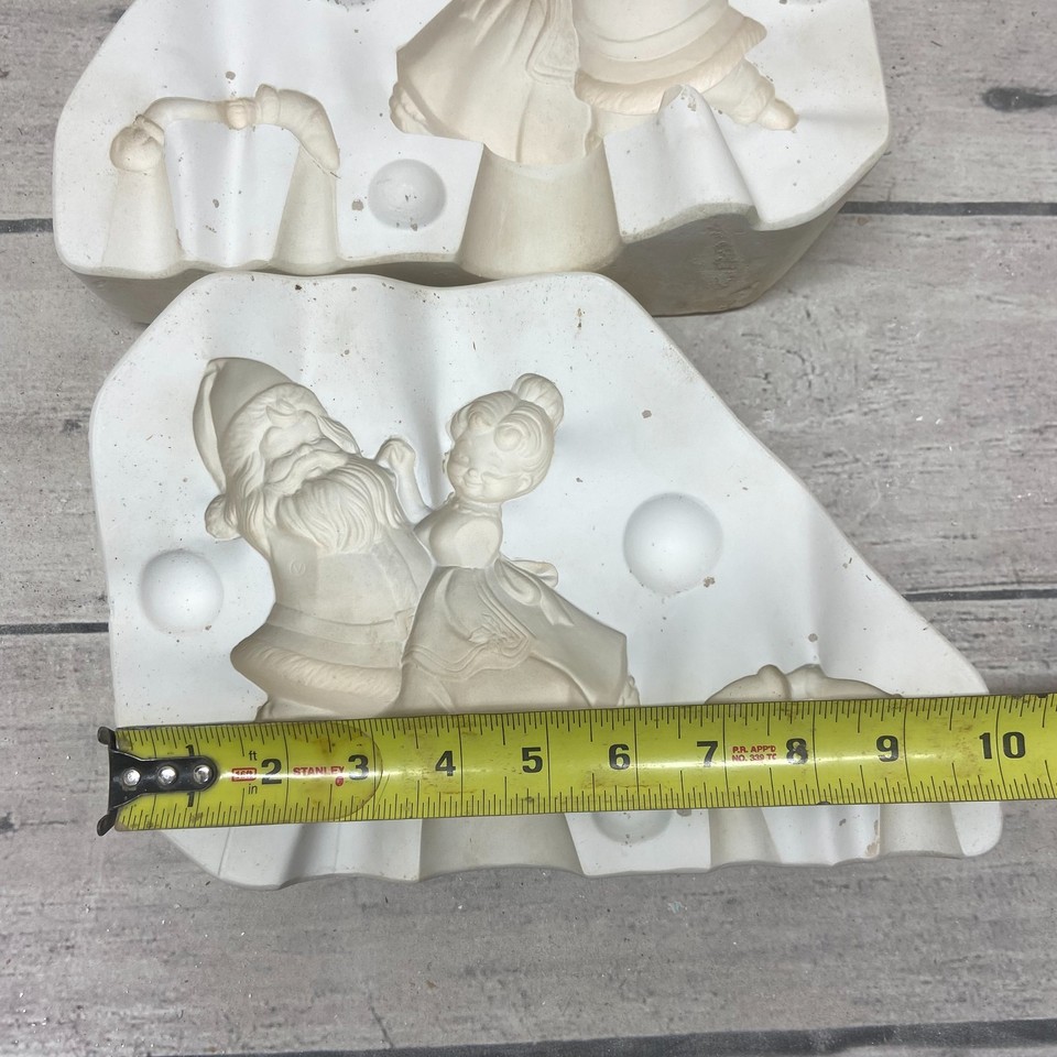 Cramer Ceramic Casting Mold Dancing Clauses Christmas Santa #300 | eBay