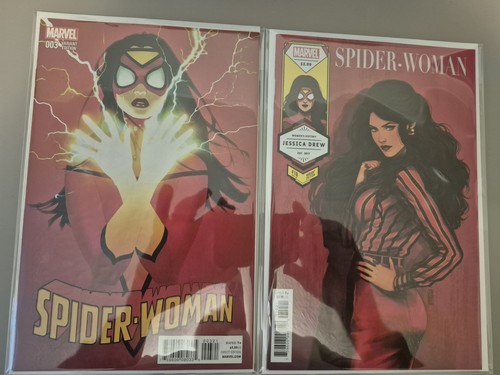 Spider-Woman (Marvel Comics 2015) #3+10 W. Scott Forbes 1:25 Variant ...