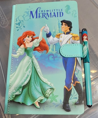 The Little Mermaid Journal 128 Pages New in Protective Clear Box Disney ...