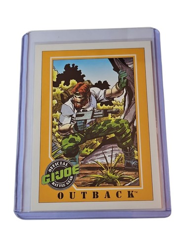 🔥1991 HASBRO GI JOE #69 OUTBACK NM-MT CARD | eBay