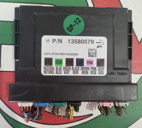 Body Computer Modul CENTRALINA Chevrolet Aveo 2011-2015 1.200 BENZIN ...