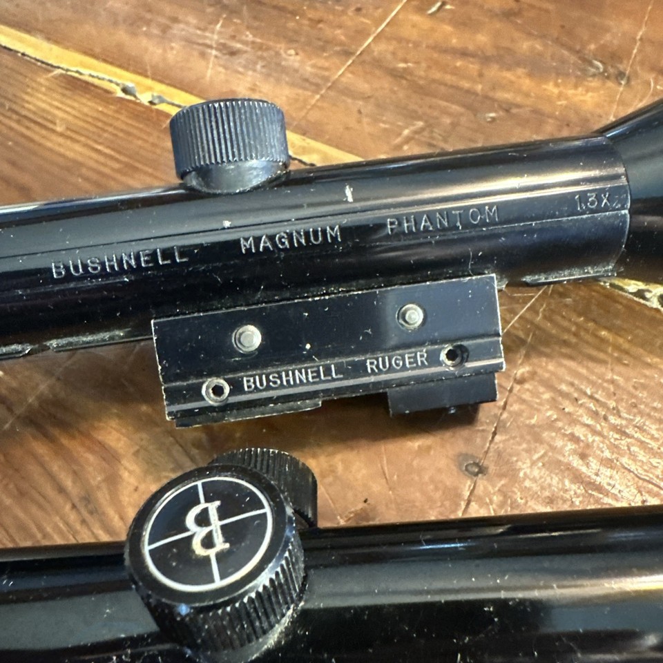 Lot Of 4 BUSHNELL MAGNUM PHANTOM 1.3x Scope Vintage 20mm w Mount Good ...