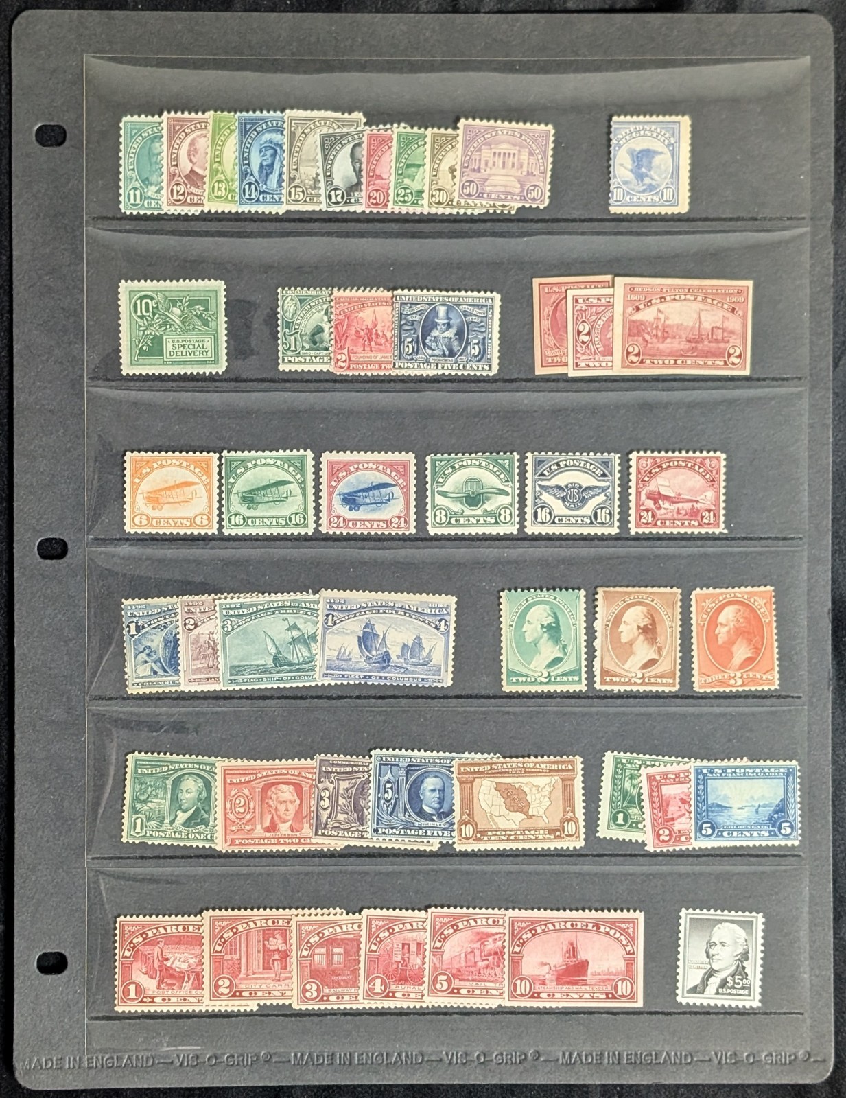 US Stamps Sweepings and Remainder Collection Lot of 10 Albums, Folders ...
