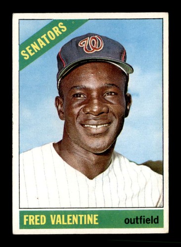 1966 Topps #351 Fred Valentine VG/VGEX X3131595 | eBay