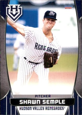 Shawn Semple 2021 Choice Hudson Valley Renegades SGA #25 RC Card | eBay UK