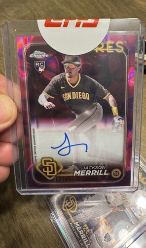 2024 Topps Chrome Update - Rookie Autographs #RA-JME Jackson Merrill ...