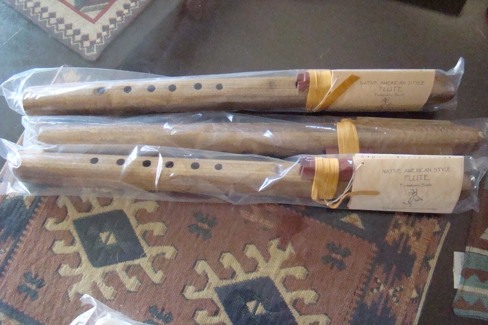 Native American Flute Kit 17" key of C Poplar wood Individual Finish ...
