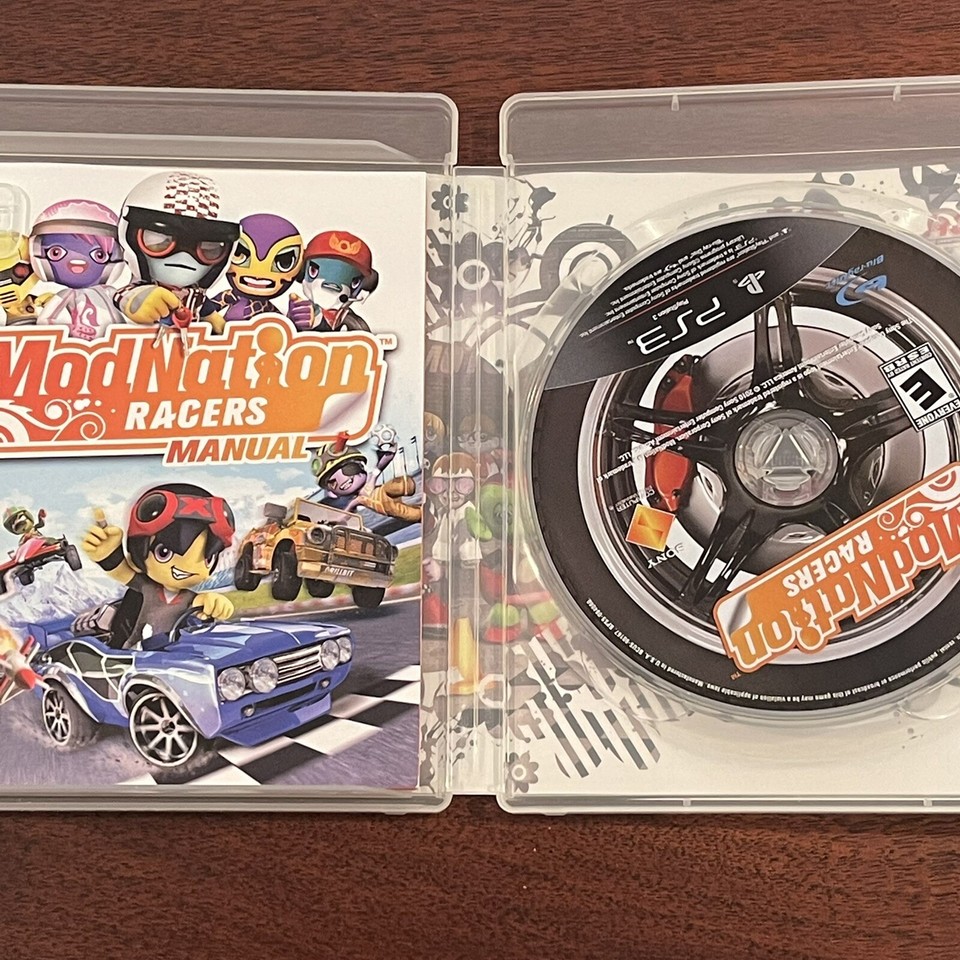ModNation Racers PS3 (Sony PlayStation 3, 2010) Complete & Tested Works ...