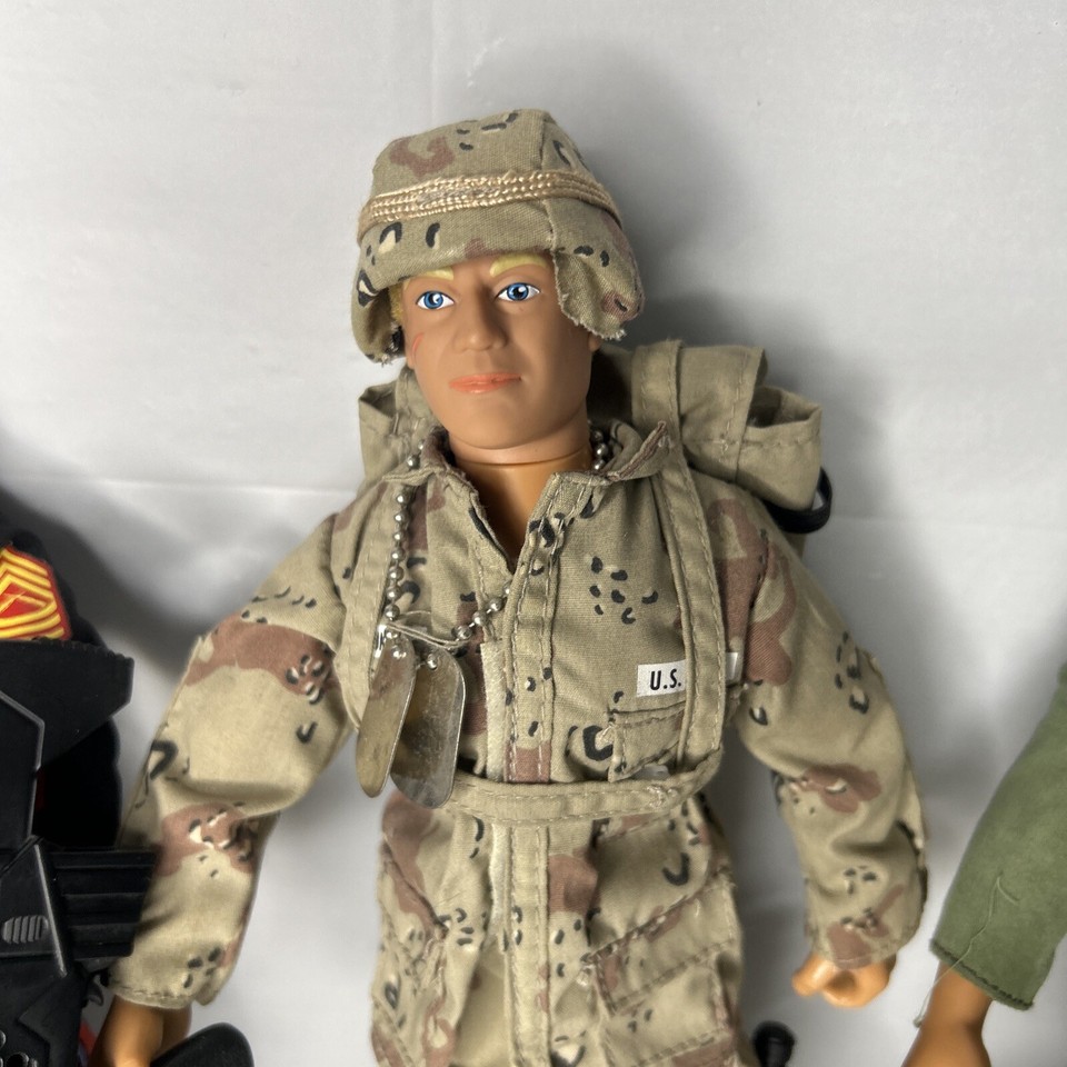 Vintage Gi Joe 12 Inches Action Figures Lot and Gi Joe Vehicle | eBay