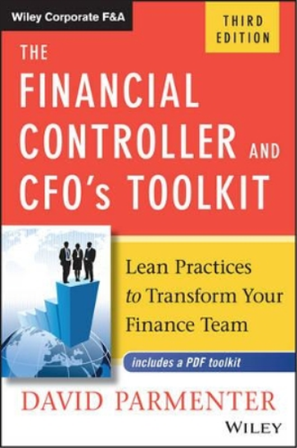 David Parmenter The Financial Controller and CFO's Toolkit (Relié ...