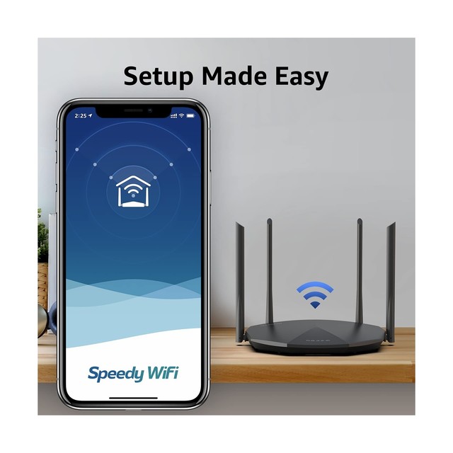 Speedefy High Speed Pro WiFi Router - Dual Band Ac2100 Wireless Router ...