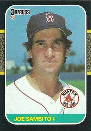 #421 Joe Sambito - Boston Red Sox - 1987 Donruss Baseball | eBay