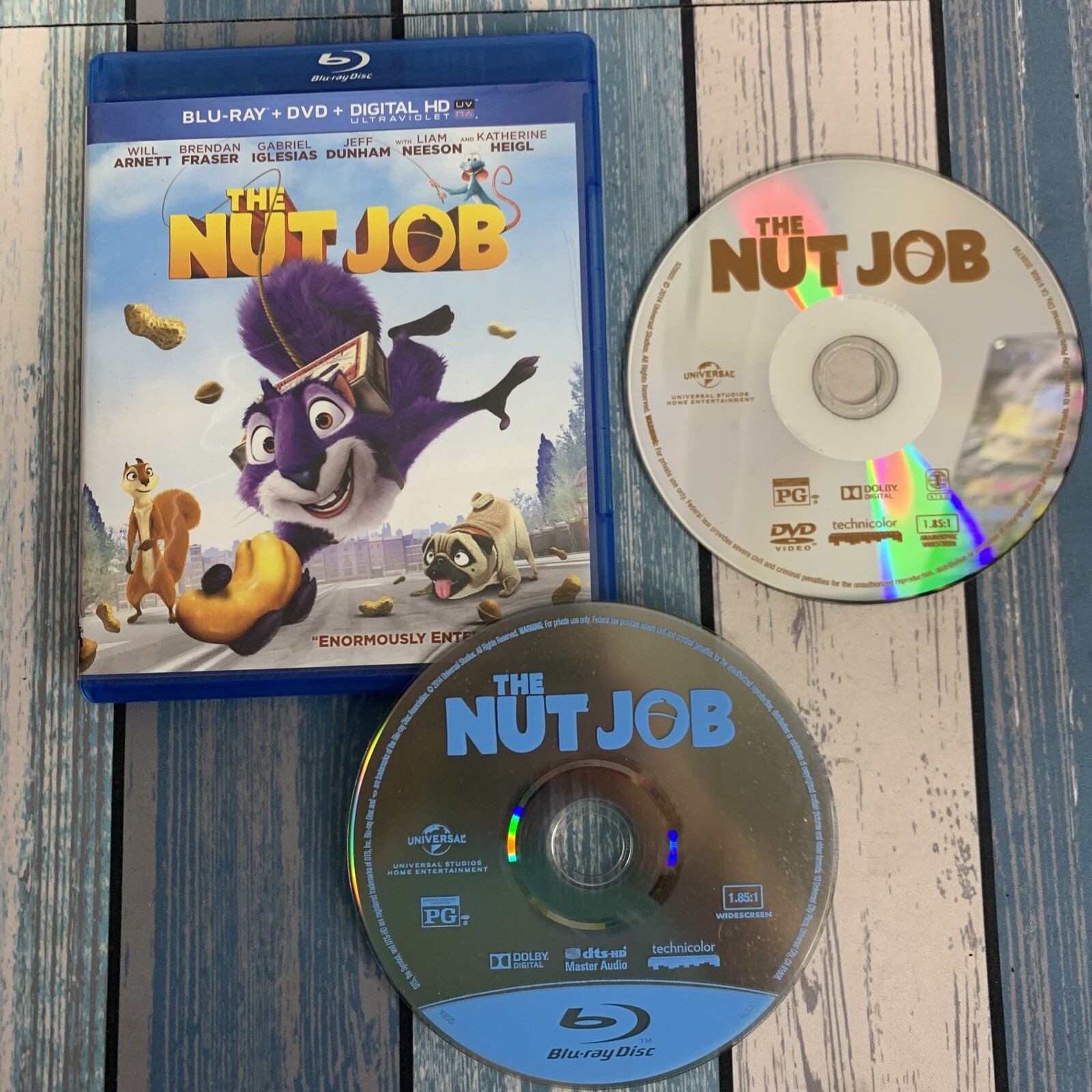 The Nut Job (Blu-ray/DVD, 2014, 2-Disc Set) Excellent Condition! | eBay