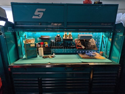 Snap-On Toolbox, with riser, bookcases, lockers, locker toppers service ...