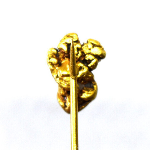 18-22K Natural California Gold Nugget Pin - Gem