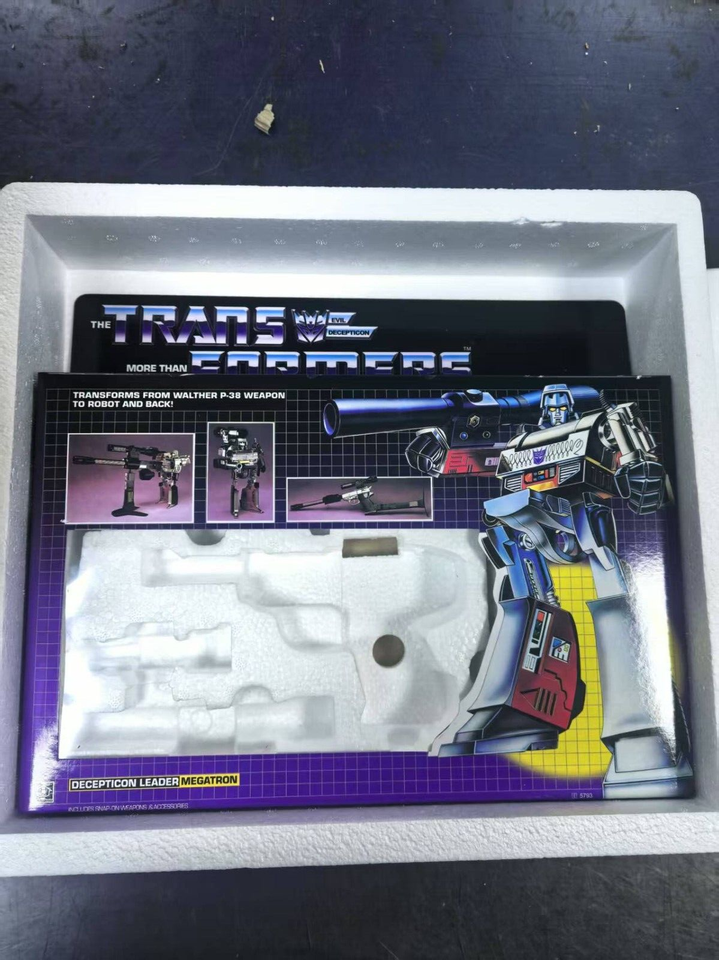 TRANSFORMATION G1 Reissue Megatron BOX and FOAM ONLY No ...