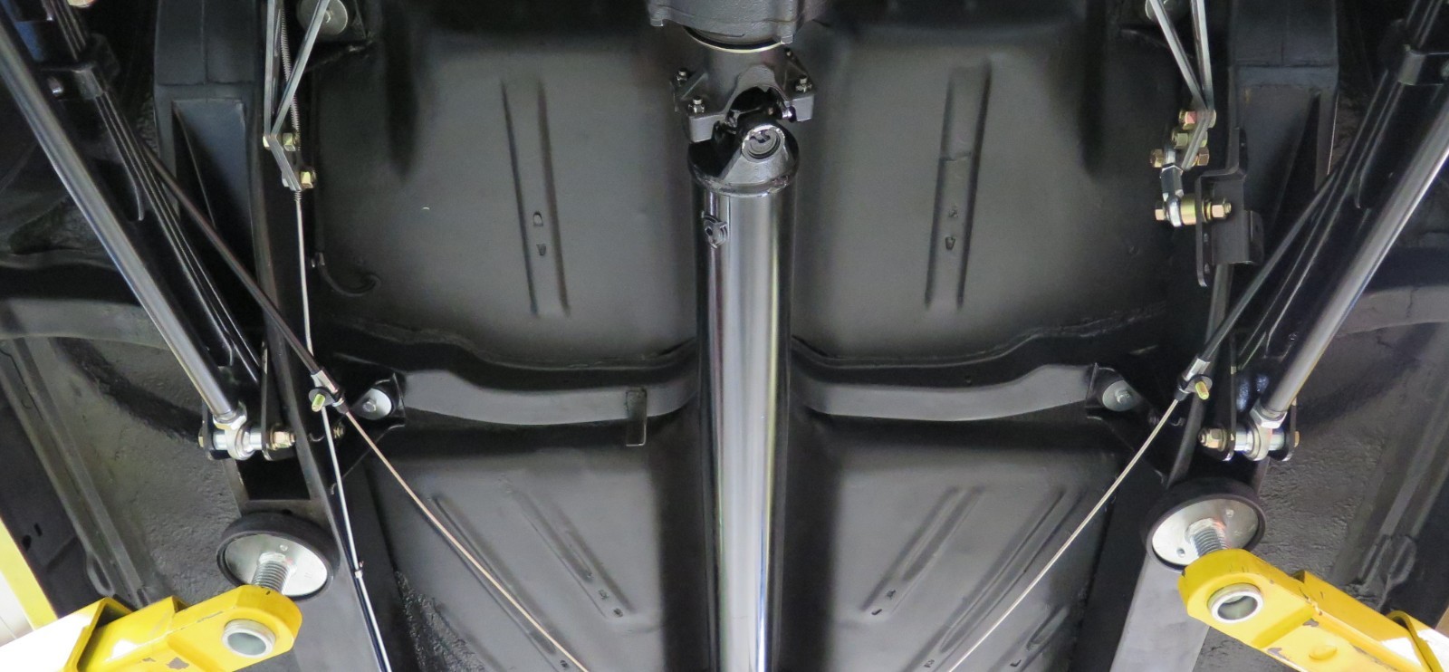 1955-57 CHEVY BELAIR 150 210 REAR LEAF SPRING RELOCATION POCKET KIT ...