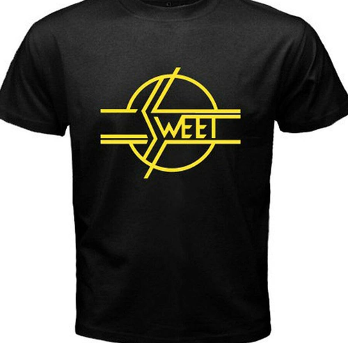 NEW Sweet band logo BLACK T-shirt Unisex All sizes S to 5Xl JM445 | eBay
