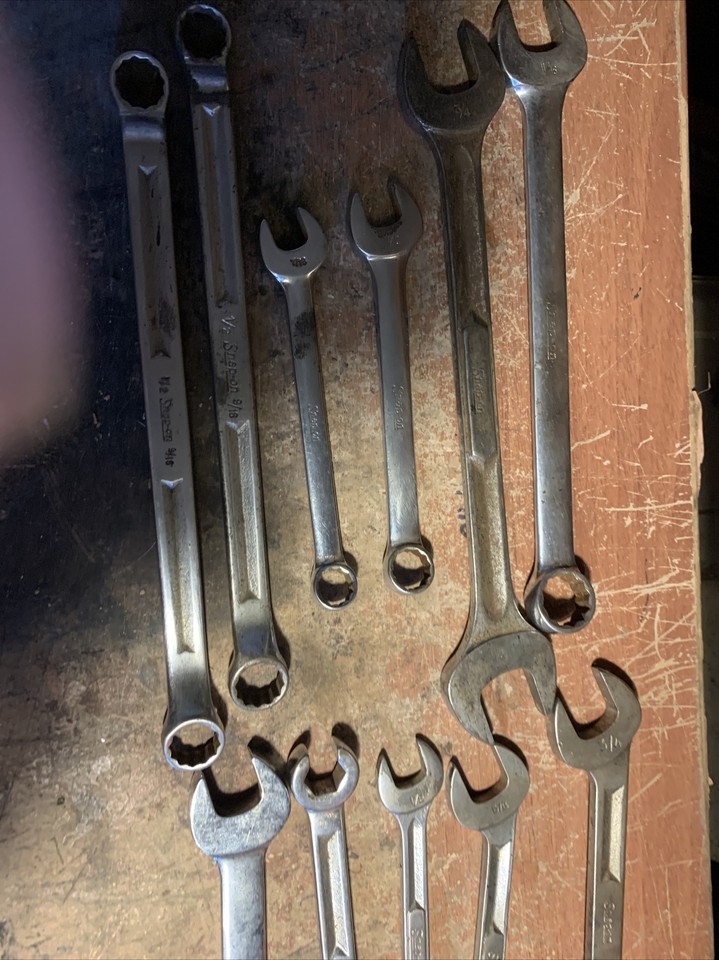 ASSORTED LOT OF (11) VINTAGE SNAP ON WRENCHES | eBay