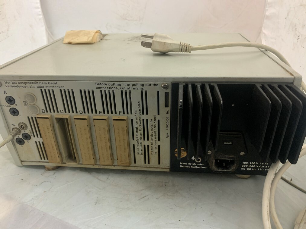 Metrohm Brinkmann 686 Titroprocessor | eBay