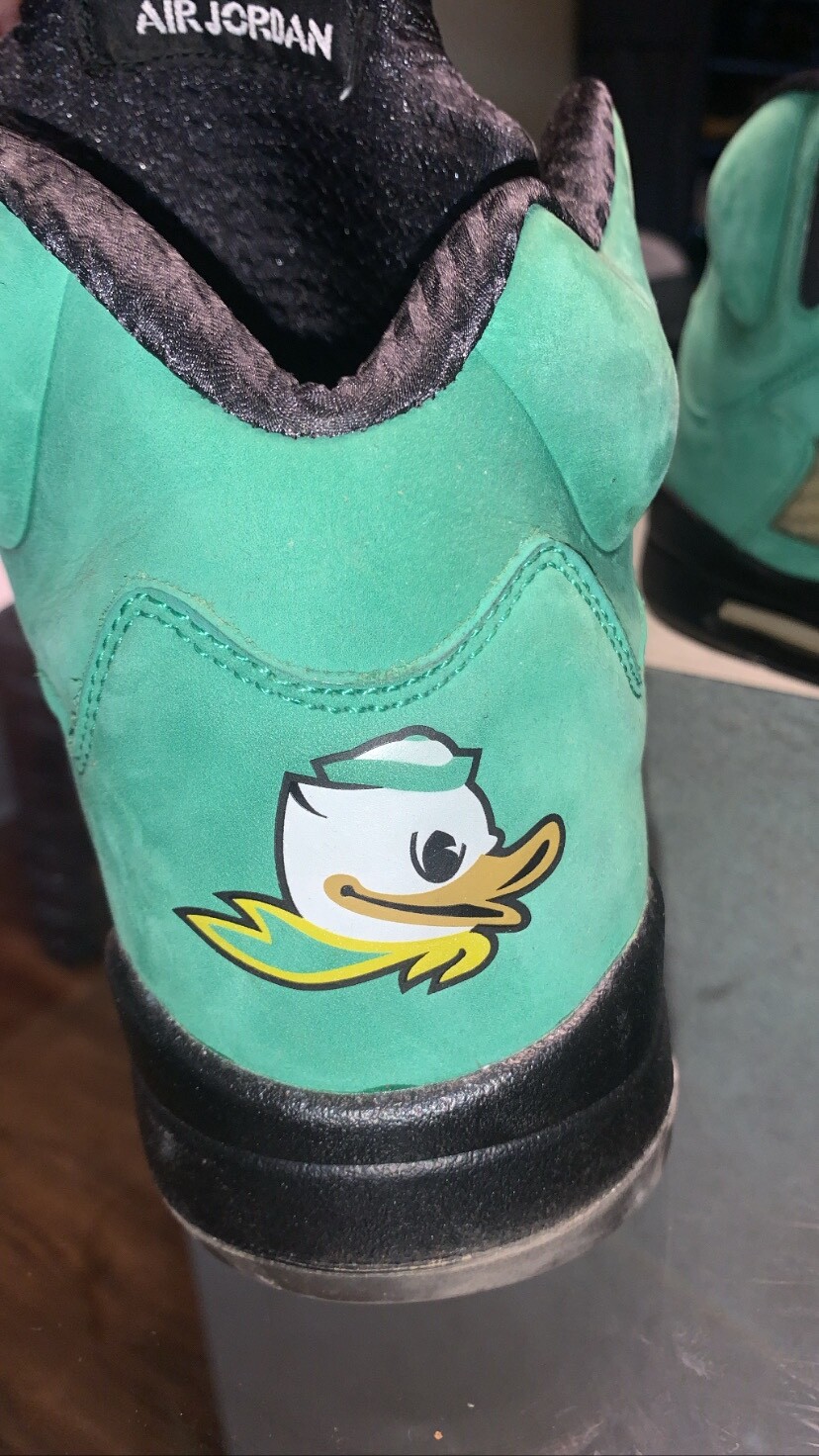Size 9 - Jordan 5 Oregon Ducks | eBay