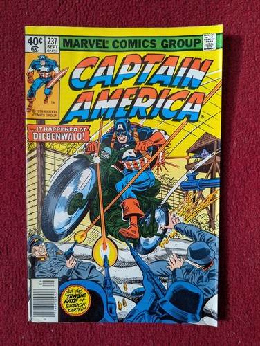 Captain America #237 (1979) Marvel Comics Newsstand | eBay