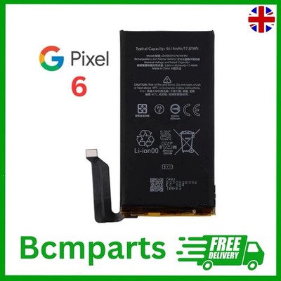 Genuine Google Pixel 6 GMSB3 Internal Battery 4614 mAh G730-05942-01 Uk ...