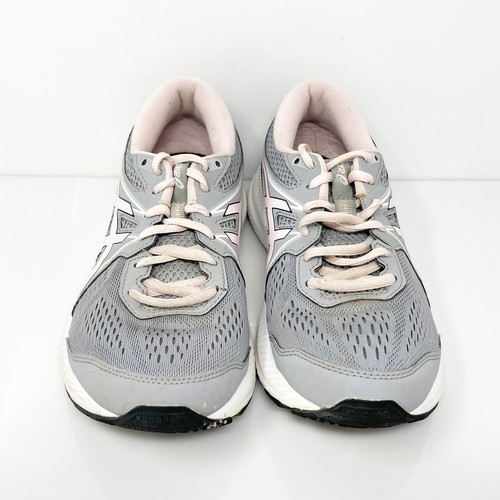 Asics Womens Gel Contend 7 1012A910 Gray Running Shoes Sneakers Size 8 ...