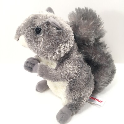 Aurora World Gray Squirrel Plush Toy Stuffed Animal Feb 2019 | eBay